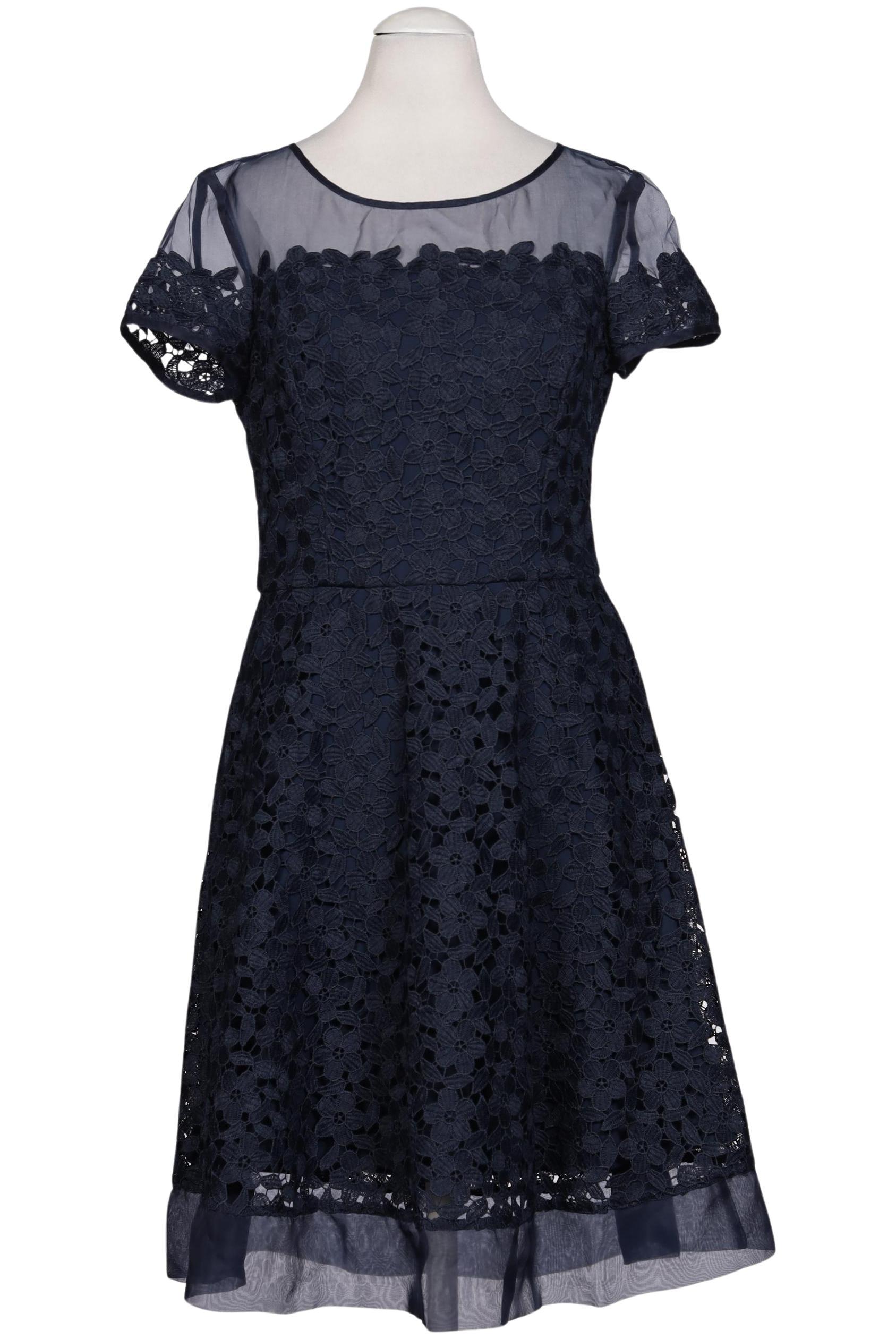 Karl Lagerfeld Kleid Damen Dress Damenkleid Gr. S Seide Marineblau # ...